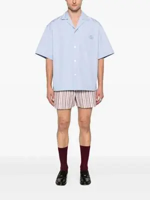 Gucci Cotton Stripe Shorts