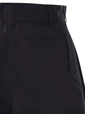 Herno Stretch Cotton Bermuda Shorts