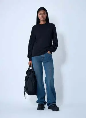 Moncler Cotton Long Sleeve Sweatshirt