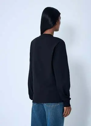 Moncler Cotton Long Sleeve Sweatshirt
