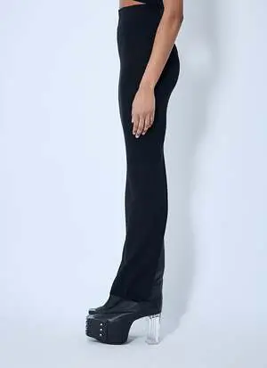 Rick Owens Wool Knit Maxi Skirt