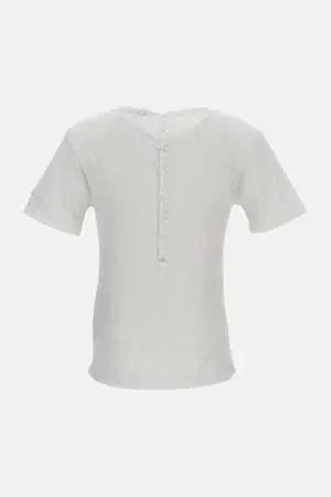 Jacquemus Le Tshirt Clavela Short-sleeved T-shirt With Passementerie Trim