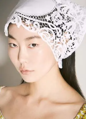 Dolce & Gabbana Broderie Anglaise Triangle Bandana