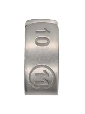 MAISON MARGIELA Brass Cuff - Gray