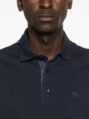 Etro Cotton Piqué Polo Shirt