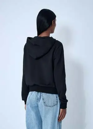 Moncler Quilted Hooded Zip-up Cardigan