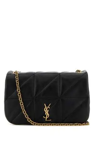 Saint Laurent Leather Mini Shoulder Bag - Black