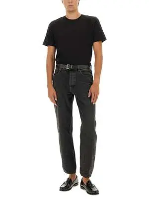 Saint Laurent Cassandre T-shirt - Black