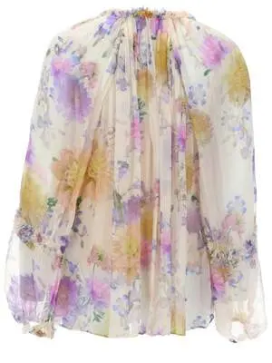 Zimmermann Luna Blouse - Multicolor