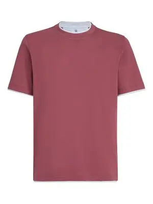 Brunello Cucinelli Cotton T-shirt - Multicolor
