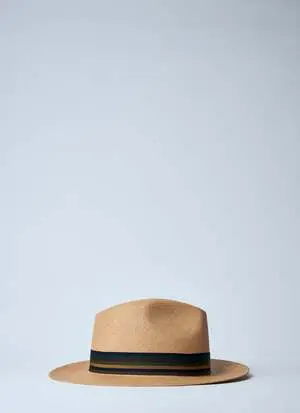 Max Mara Paper Yarn Hat With Flat Brim