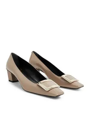 ROGER VIVIER Belle Vivier Patent Leather Pumps