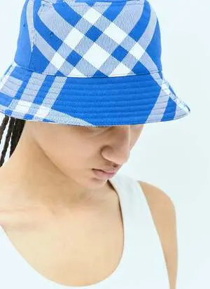 Burberry Check Jacquard Bucket Hat