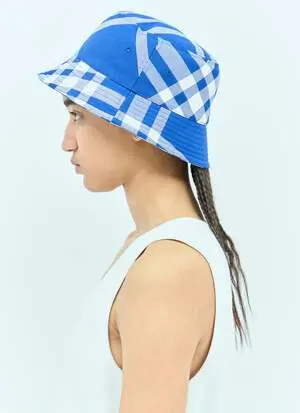 Burberry Check Jacquard Bucket Hat