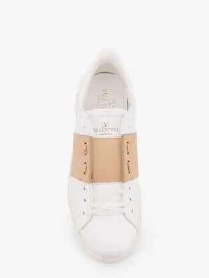 Valentino Garavani Open Leather Sneakers - Multicolor