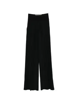 Rick Owens Silk Blend Trousers - Multicolor
