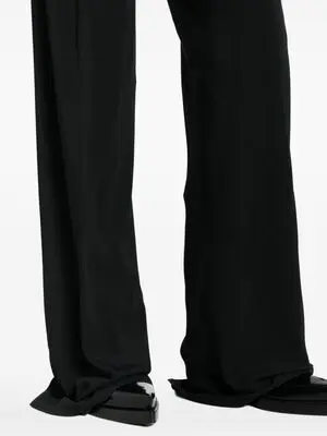 Rick Owens Silk Blend Trousers - Multicolor