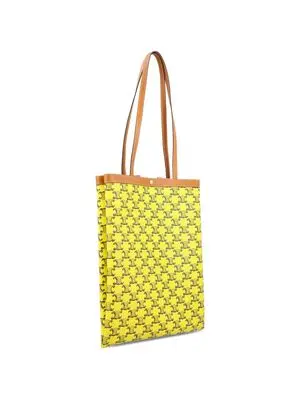 Celine Flat Triomphe Canvas Medium Tote - Multicolor