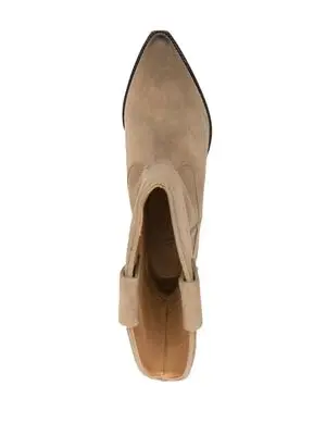 Isabel Marant Étoile Duerto Suede Cowboy Boots