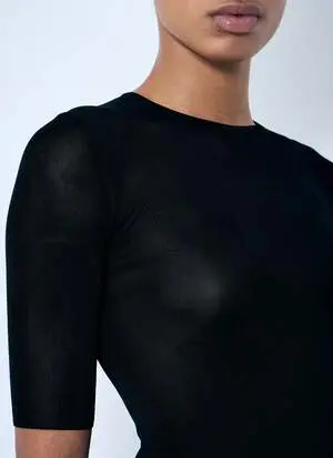 Saint Laurent Cassandre Knit Top