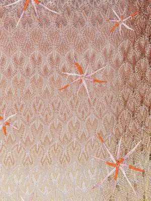 Missoni Long Sleeve Embroidered Cover-up Dress