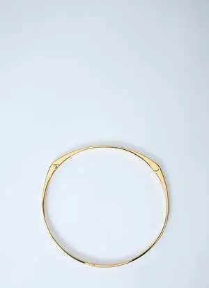 TOTEME Signature Collar Necklace In 18kt -plated Brass - Gold