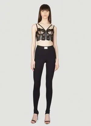 Dolce & Gabbana Floral Lace Bralette Top