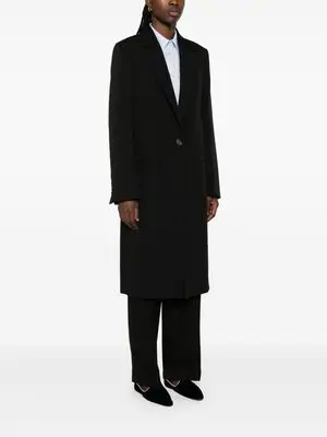 TOTEME Wool Tailored Coat - Multicolor