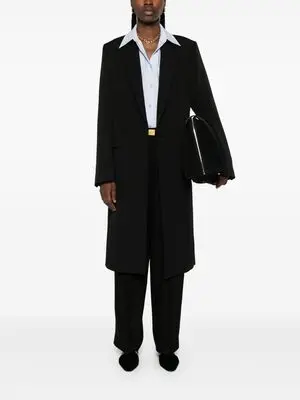 TOTEME Wool Tailored Coat - Multicolor