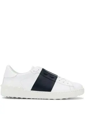 Valentino Garavani VALENTINO GARAVANI Open Leather Sneakers Multicolor