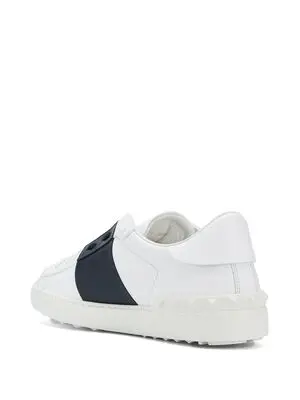 Valentino Garavani Open Leather Sneakers - Multicolor