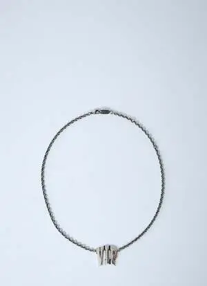 Balenciaga Vip Necklace -tone Hardware - Silver