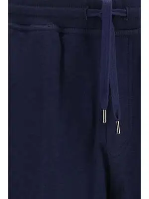 Brunello Cucinelli Cotton Cashmere And Silk Shorts - Blue
