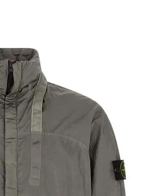 Stone Island Nylon Metal Watro Bomber Jacket - Gray