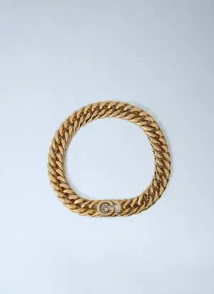 Gucci Interlocking G Chain Necklace - Gold