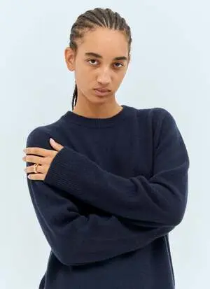 Bottega Veneta Loop Ring In Sterling Silver