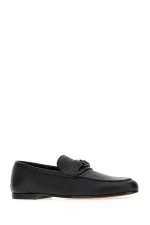 Valentino Garavani Leather Vlogo Signature Loafers