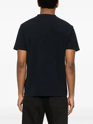 Stone Island Slim Fit T-shirt With Tonal Compass Patch - Blue