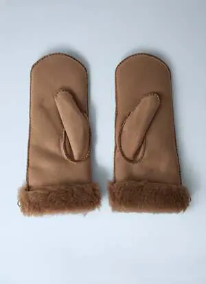Max Mara Sand Gloves - Multicolor