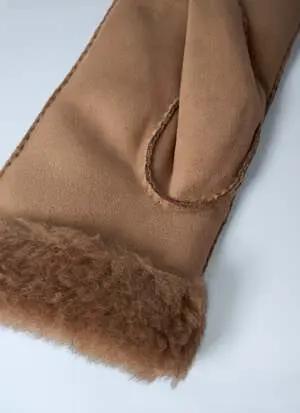 Max Mara Sand Gloves - Multicolor