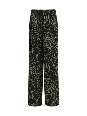 Dries Van Noten Wide-leg Printed Trousers - Multicolor
