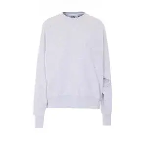 GOLDEN GOOSE Star Sweatshirt With Crystal Embellishments - Gray
