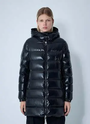 Moncler MONCLER Courcelles Long Down Coat Black