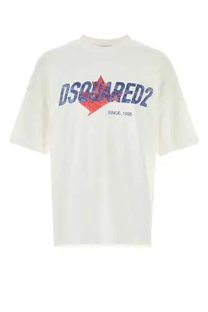 Dsquared2 Cotton Oversize T-shirt - White