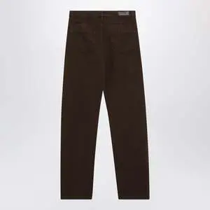 LEMAIRE Twill Trousers - Brown