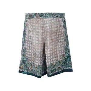 Amiri Bandana Print Bermuda Shorts - Multicolor