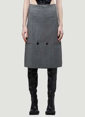 Vetements Zip Up Skirts
