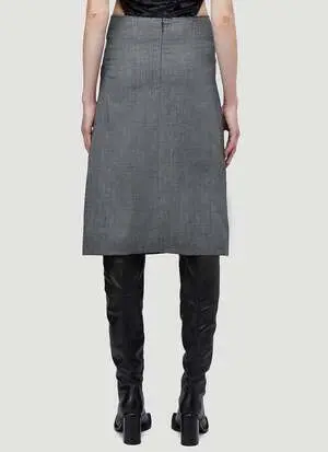 Vetements Tailored Pencil Skirt