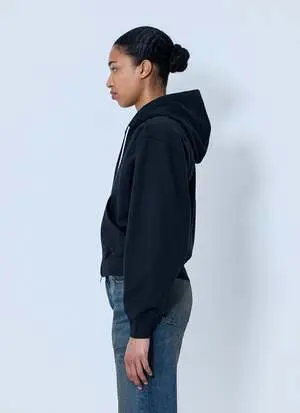 Alexander Wang Zip-front Hooded Sweatshirt