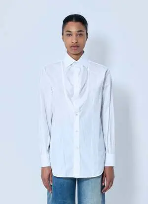 Maison Margiela Classic Collar Shirts For Women